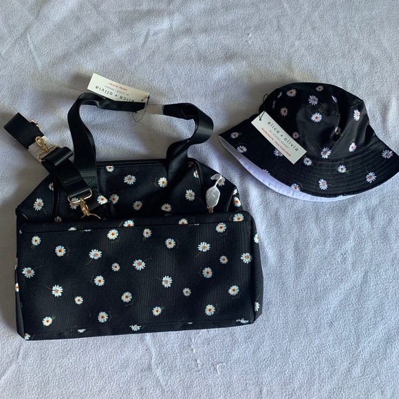 Alice + Olivia | Bags | Bucket Hat And Duffel Bag | Poshmark
